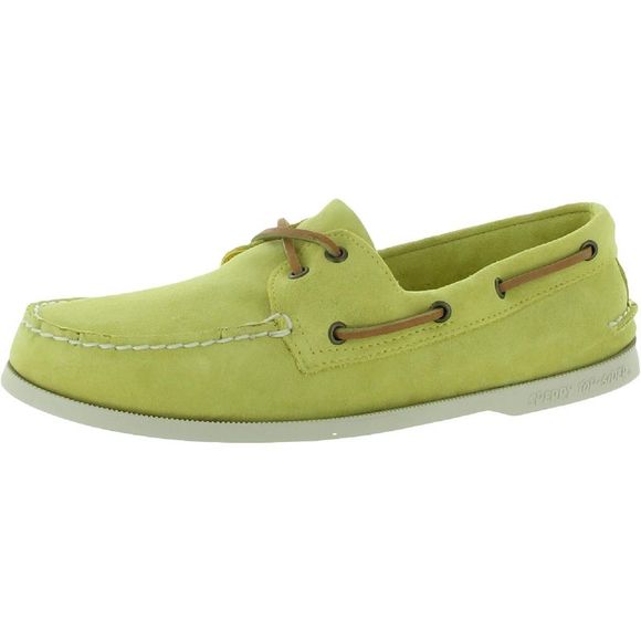 Sperry | Shoes | Sperry Mens Authentic Original 2 Eye Yellow Suede Boat ...